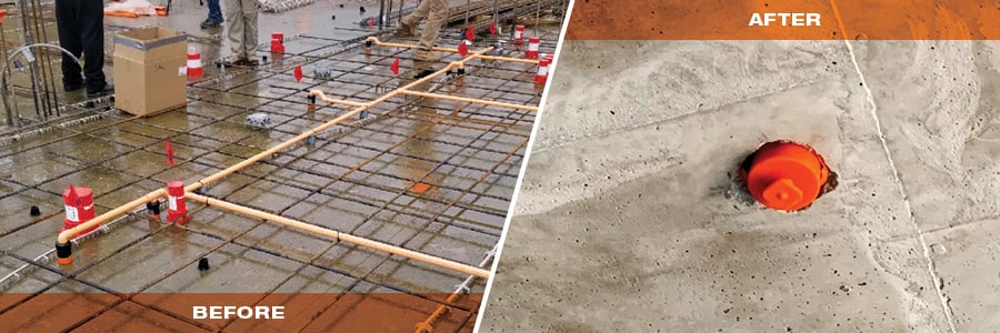 BlazeMaster Embedded in Concrete Instructions & Best Practices