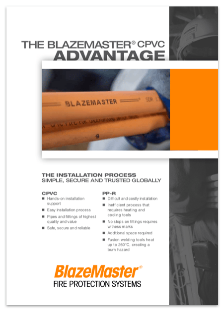 BlazeMaster® CPVC Pipe vs. PPR Pipe