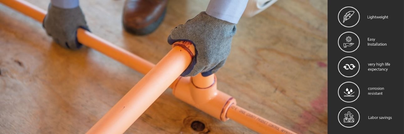 Sprinkler piping systems - CPVC vs Steel